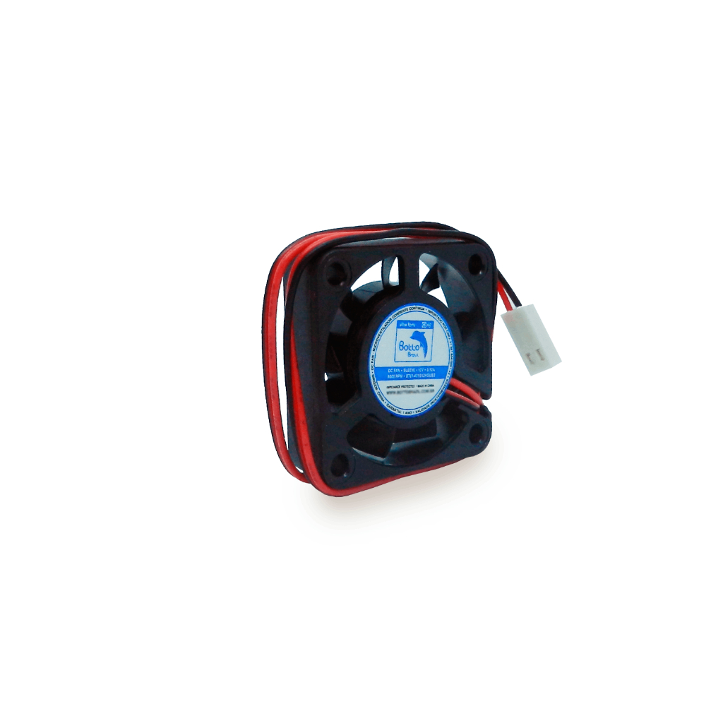 Micro Ventilador Cooler 40x40x10 Mm 12v 9000 Rpms 0.12A Linha Ultra ...
