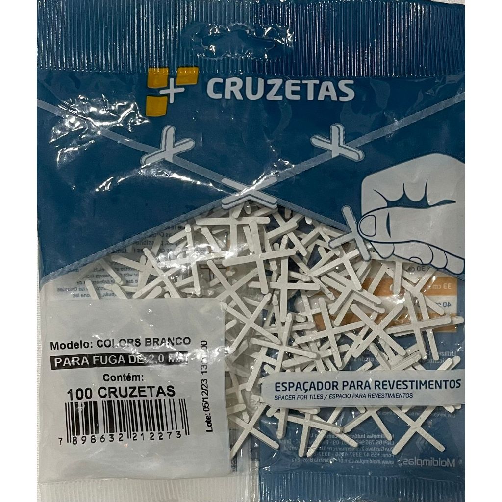 CRUZETA PARA NIVELAMENTO DE PISO 1,5MM/2,00MM | Shopee Brasil