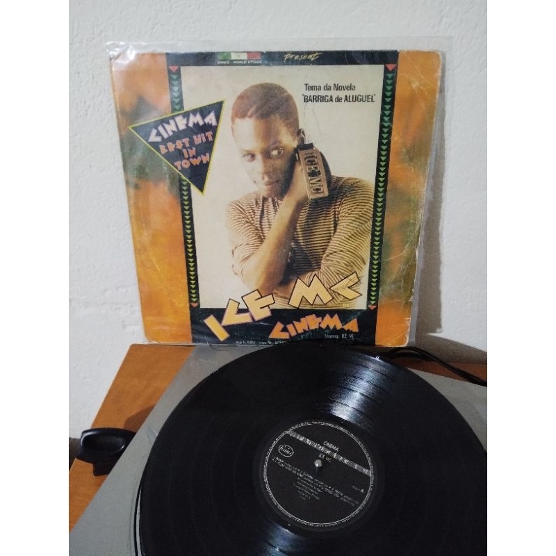 LP vinil Ice Mc - Cinema ( sem encarte) | Shopee Brasil