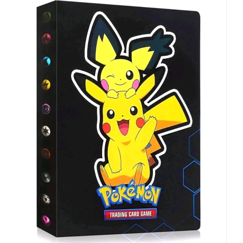 Pasta Pokémon em Pvc 240 ou 430 Cartas | Shopee Brasil