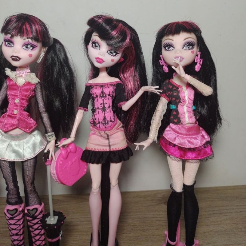 Bonecas Draculaura Monster High Unidade Ler Descrição Shopee Brasil
