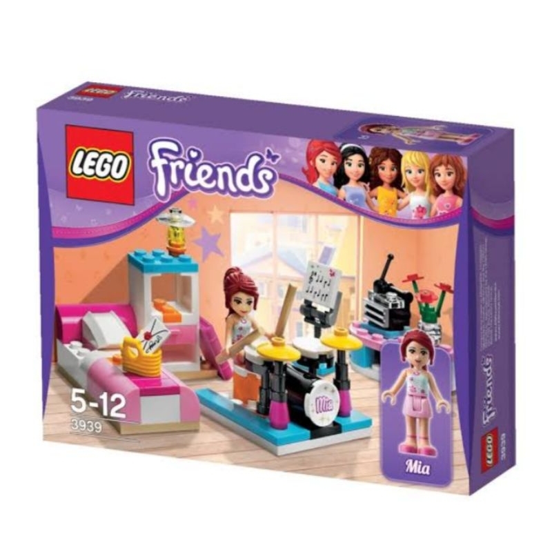 Lego Friends 3939 Quarto da Mia Boneco de Montar Mia's Bedroom ...