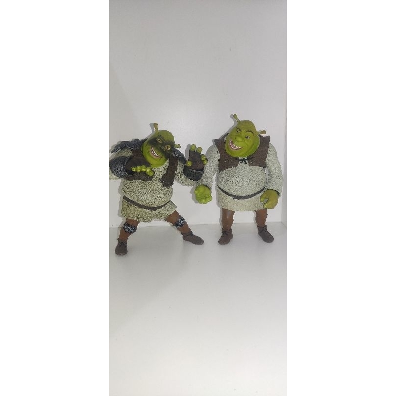 boneco Shrek Mcfarlane toy dreamworks 2001 raro Lot 2 16cm | Shopee Brasil