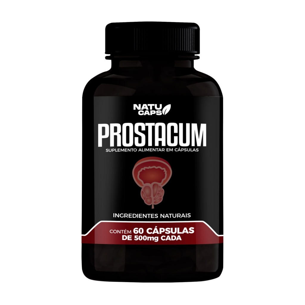 Prostacum 500mg 60 Cáps Envio Imediato - NatuCaps | Shopee Brasil