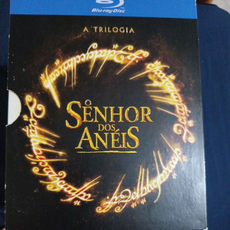 Blu-ray Trilogia o Senhor dos Anéis | Shopee Brasil