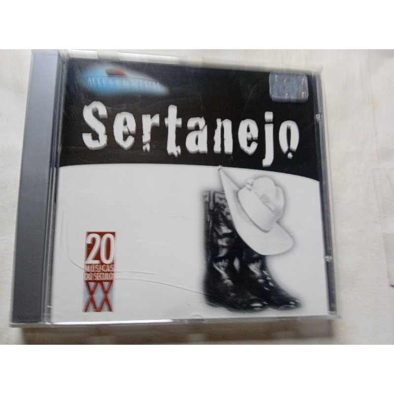 CD coletânea sertanejo série Millenium ótimo estado mídia e capa ...