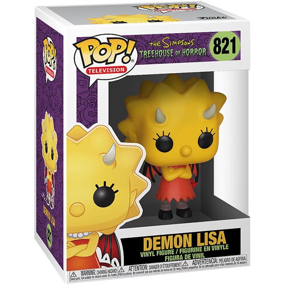 Funko Pop Os Simpsons Lisa 821 Threehouse of Horror "Demon Lisa ...