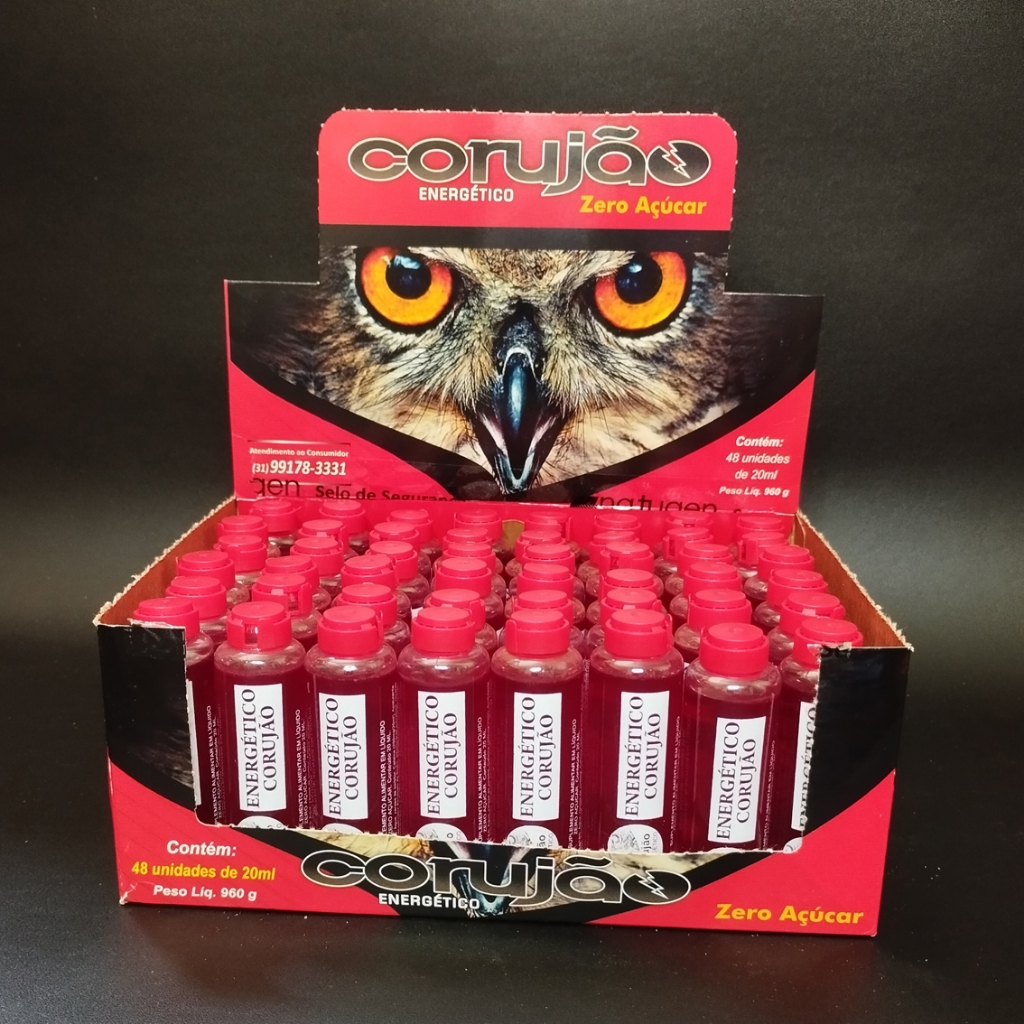 Energético Corujão Líquido 48 Unidades | Shopee Brasil