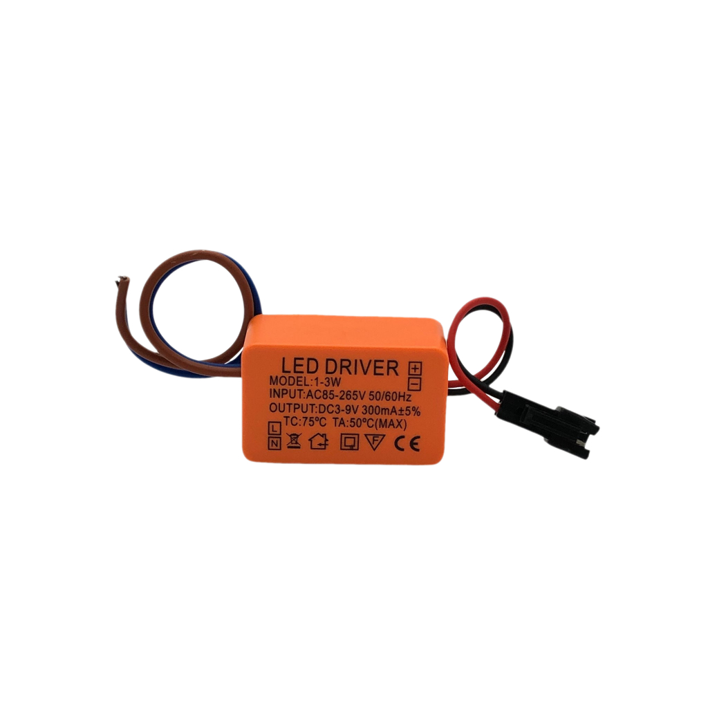 Driver Led Reator 3w 3 X 1w Bivolt Para Spot | Shopee Brasil