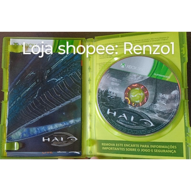 jogo original xbox 360 HALO Combat evolved ANIVESARY | Shopee Brasil