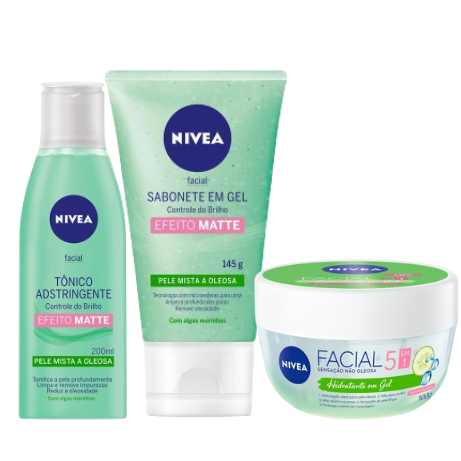 Kit Nivea Efeito Matte (Skincare) | Shopee Brasil