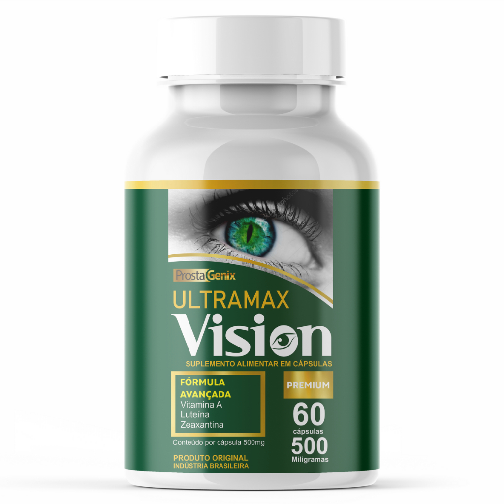 Ultramax Vision 1 pote 60caps - original - Cuidados Dos Olhos | Shopee ...