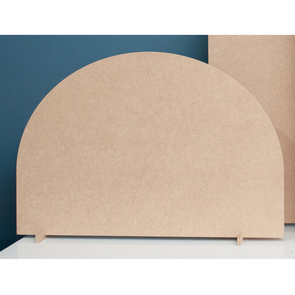 Painel Romano meia lua para ensaios smash cenários MDF Cru props ...