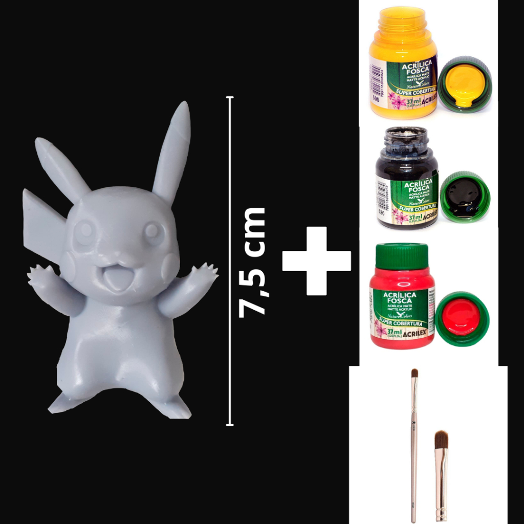 Kit de pintura Pokemon | Shopee Brasil