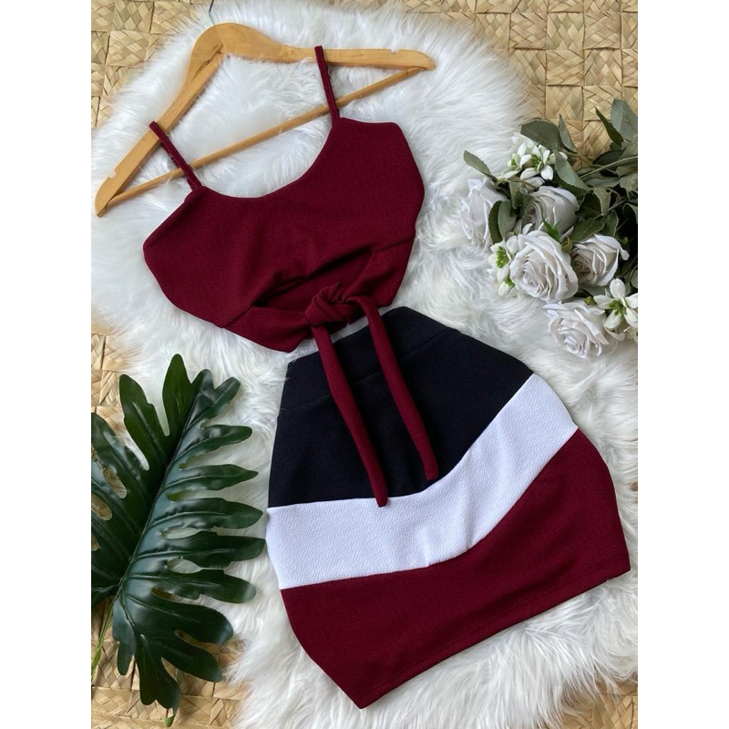 Conjunto Tricolor AR (lindo!) 34 a 40 PROMOÇÃO modinha | Shopee Brasil