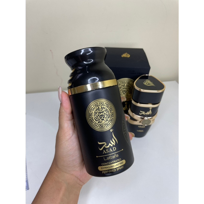 Perfume em Spray Árabe Asad 250ML PERFUME MARCANTE CONCENTRADO | Shopee ...