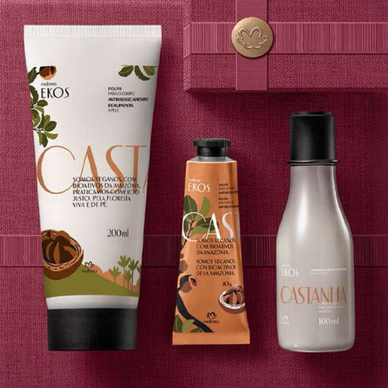 Kit Presente Natura Ekos Castanha | Shopee Brasil