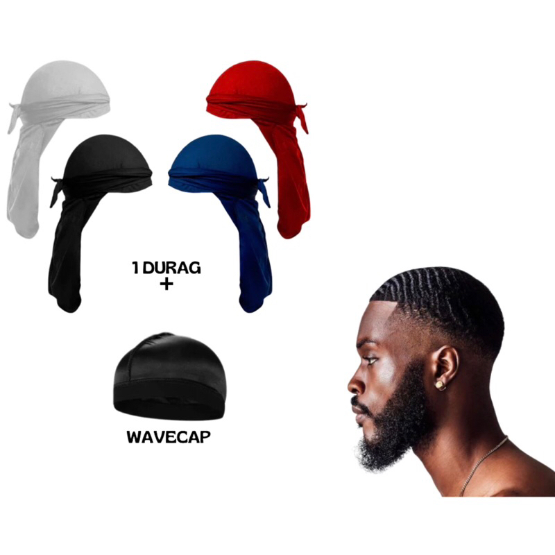 Durag dureg Touca bandana rapper | Shopee Brasil