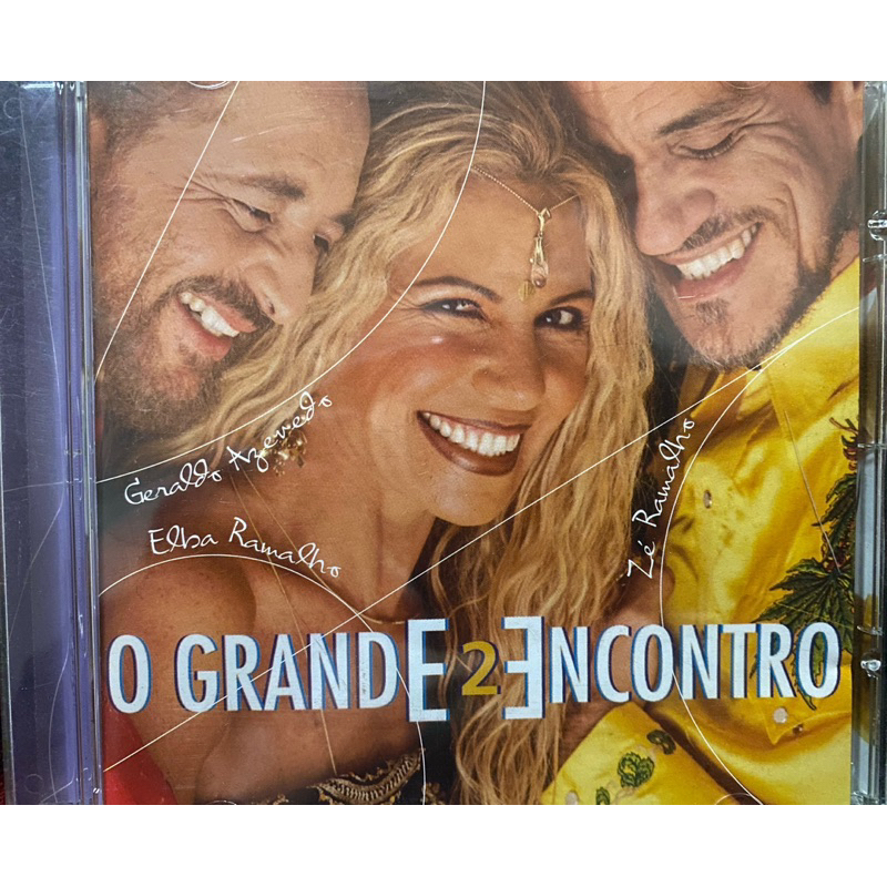 Cd O Grande Encontro 2 Original (Elba Ramalho, Ze Ramalho e Geraldo Azevedo) | Shopee Brasil