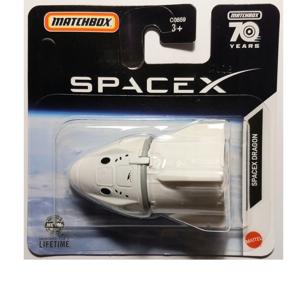 Matchbox SpaceX Dragon - capsula espacial | Shopee Brasil