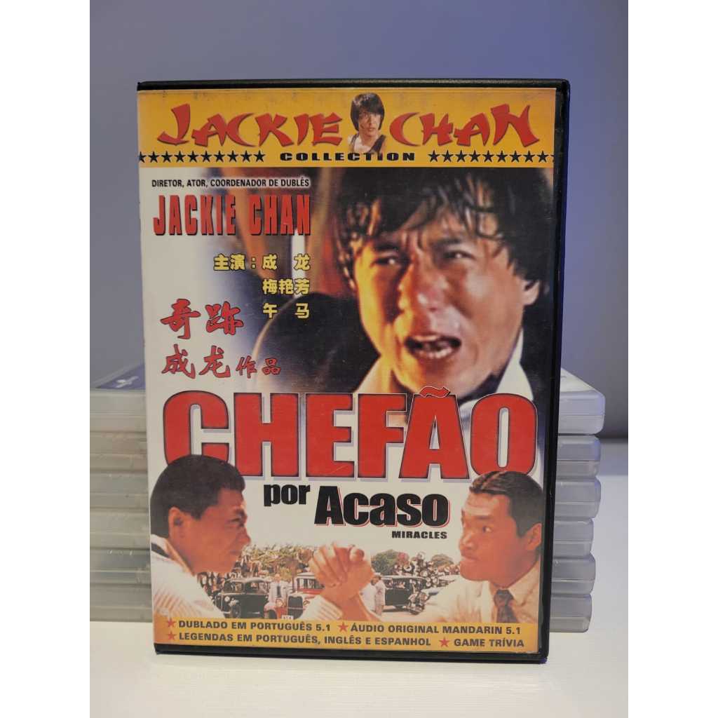 JACKIE CHAN COLLECTION - CHEFÃO POR ACASO - Jackie Chan - DVD ... JACKIE CHAN COLLECTION - CHEFÃO POR ACASO - Jackie Chan - DVD ...
