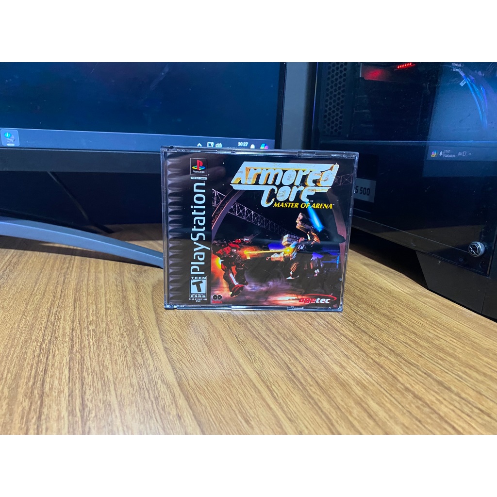 Armored Core - Master of Arena para PS1 ( 2 discos ) | Shopee Brasil