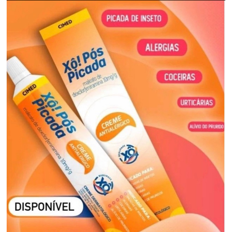 Pomada Pós Picada Xo Inseto 30G | Shopee Brasil