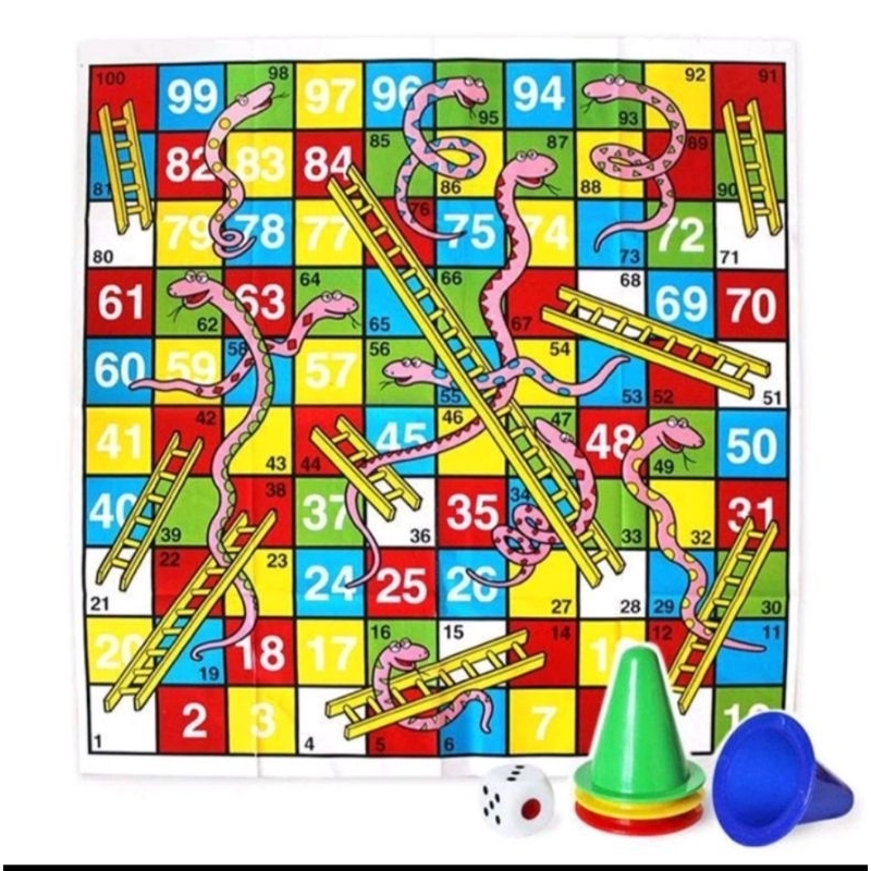 jogo de tabuleiro escadas e cobras | Shopee Brasil