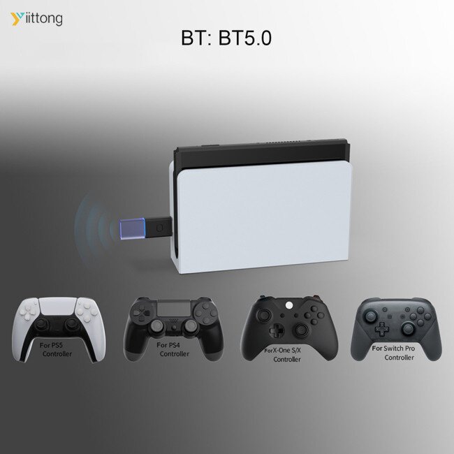 Receptor Sem Fio Usb Para Switch pro xbox ps4 ps5 Shopee Brasil