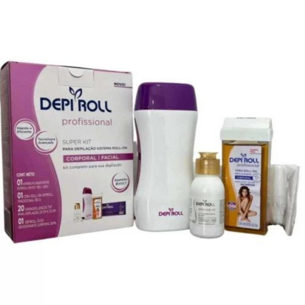 Super Kit Para Depilação Sistema Roll On Depi Roll | Shopee Brasil