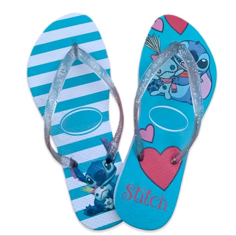 Chinelo Sandalia Lilo Stitch Premium Master Confortavel Feminino ...