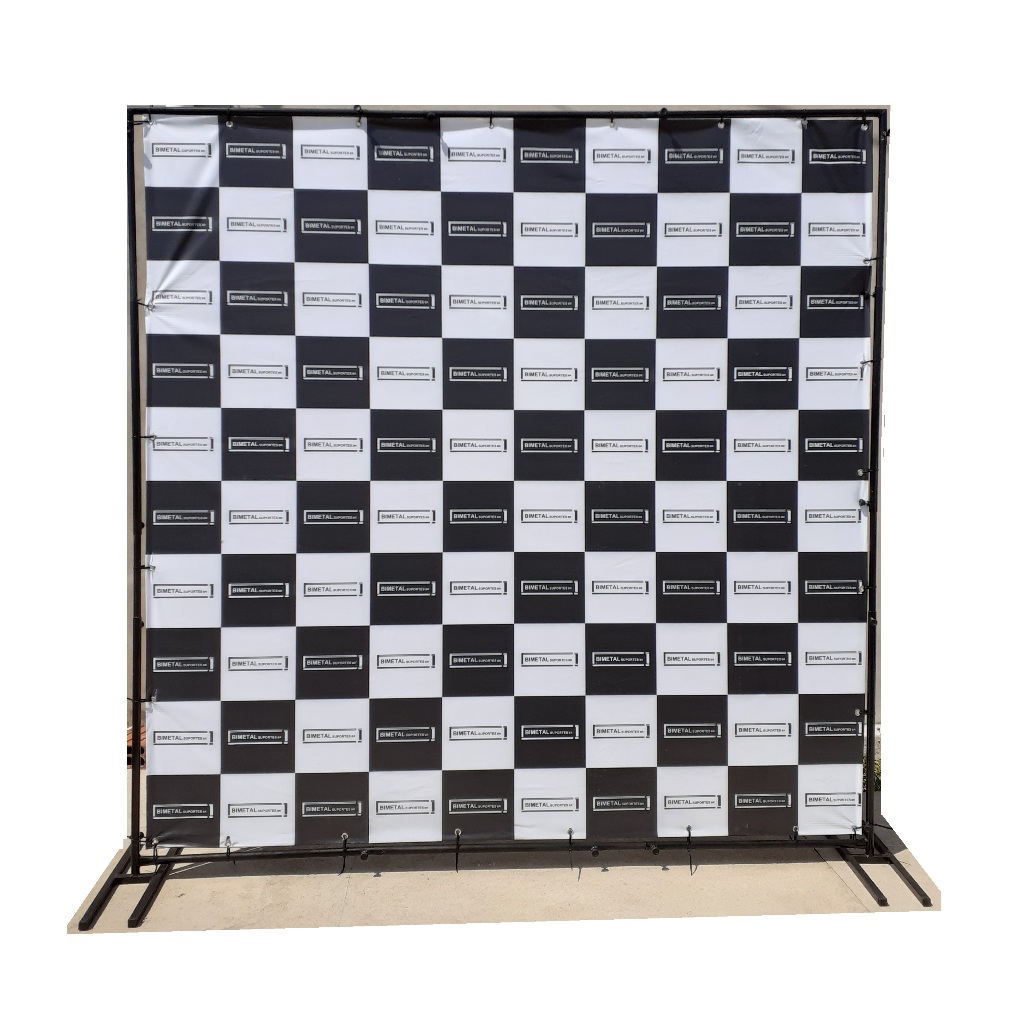 Estrutura Suporte Regulável P/ Banner Lona 2x2,5 | Shopee Brasil