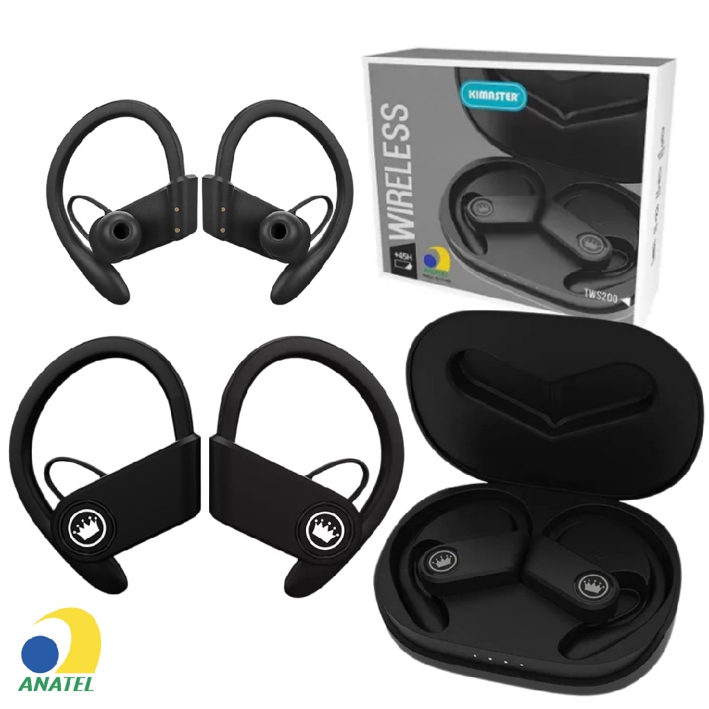 Fone De Ouvido Sem Fio Tws200 - Wireless Kimaster. | Shopee Brasil