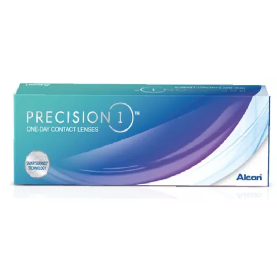 Lente De Contato Alcon Precision 1 Day - 15 Pares | Shopee Brasil