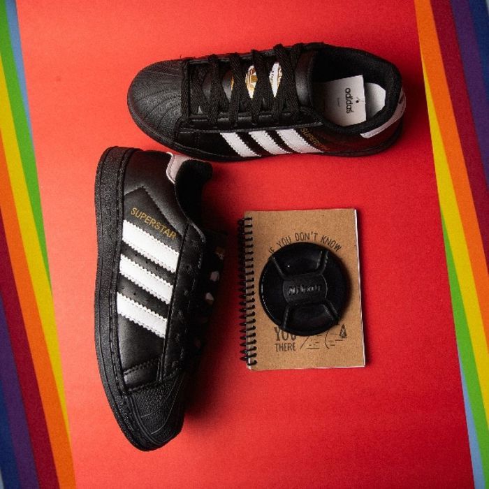 TÊNIS PRETO ADIDAS SUPERSTAR PREMIUM | Shopee Brasil