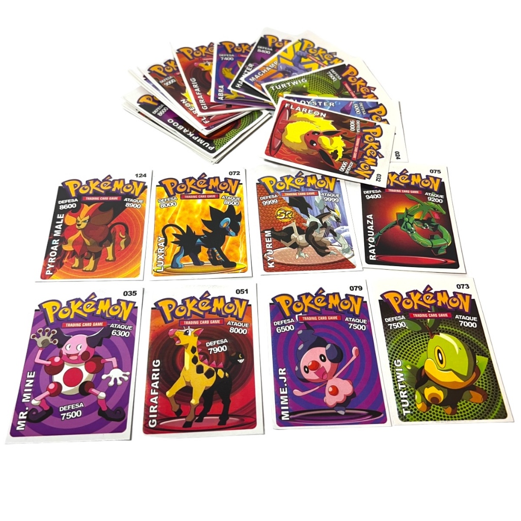 200 Cartas Cards de Pokemon KIT COM 200 Coleção Evolutions Pacotinhos ...