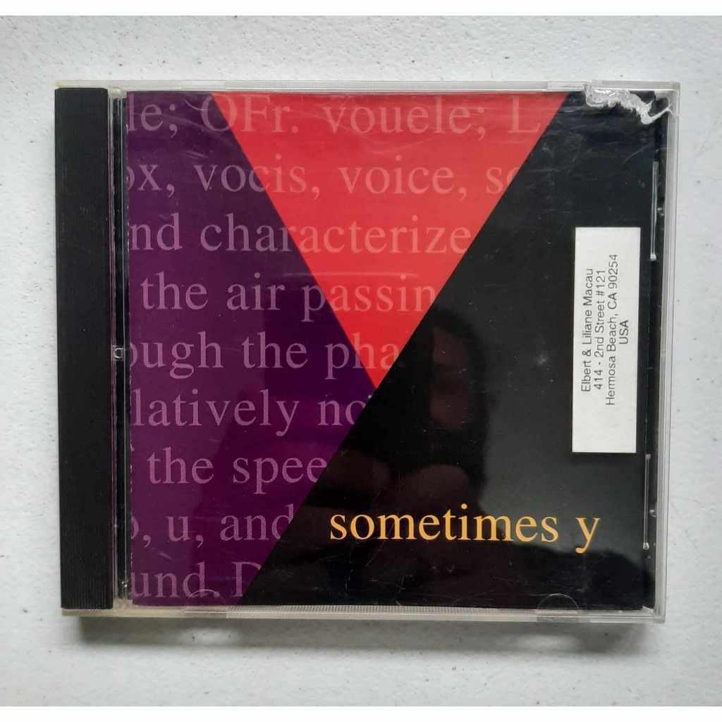 CD Sometimes Y - projeto smoothie jazz fusion de Nick Manson Andy ...