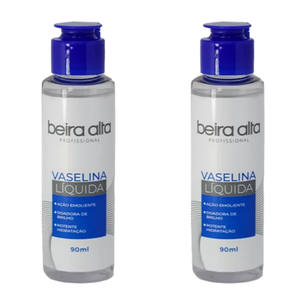 Vaselina Líquida 90ml Beira Alta | Shopee Brasil