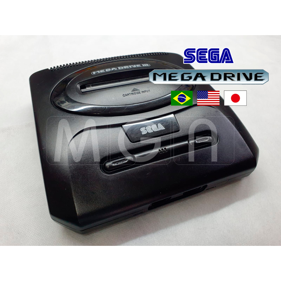 Sega Mega Drive III Tectoy (chaveado) | Shopee Brasil