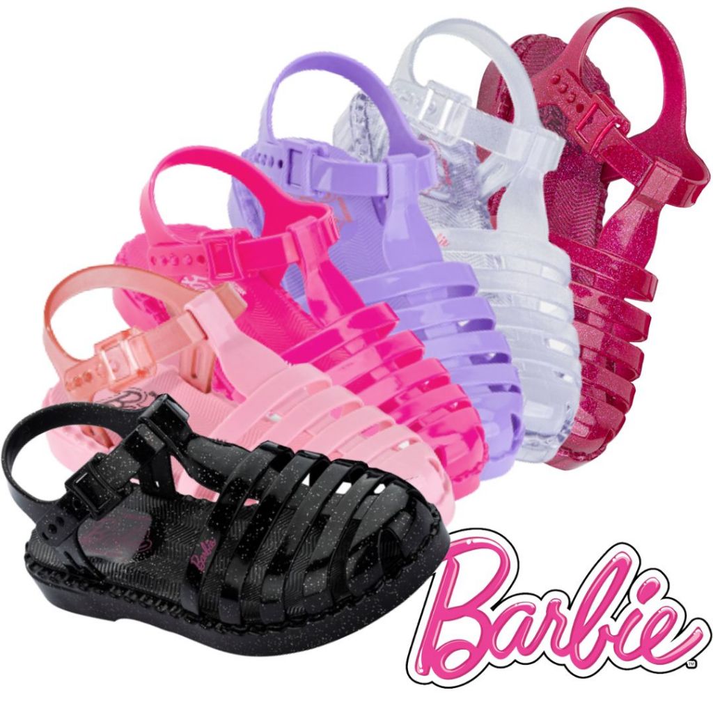 MELISSINHA BARBIE DUO SANDALIA ARANHA INFANTIL | Shopee Brasil