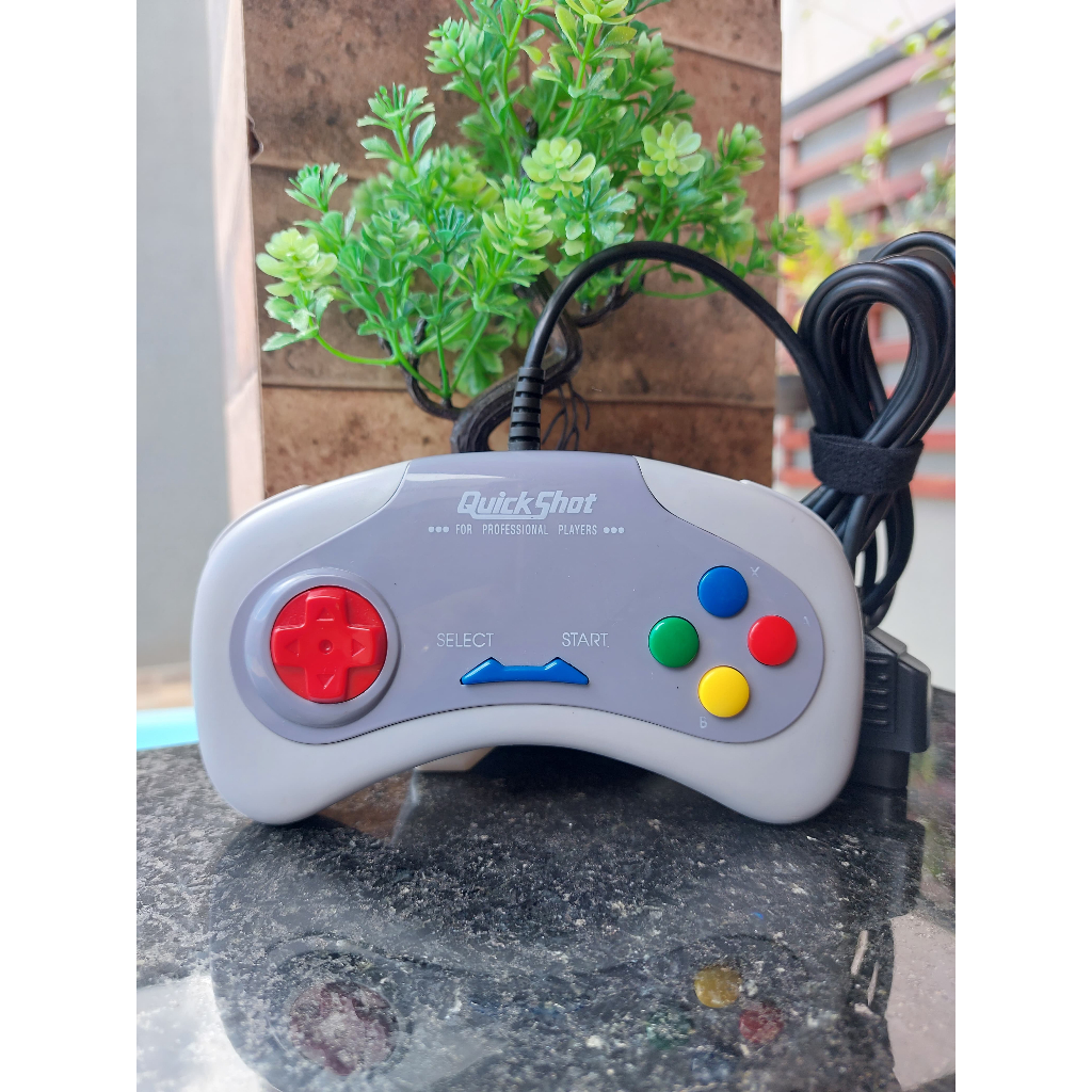 CONTROLE QUICK SHOT SUPER FAMICOM E SUPER NINTENDO | Shopee Brasil
