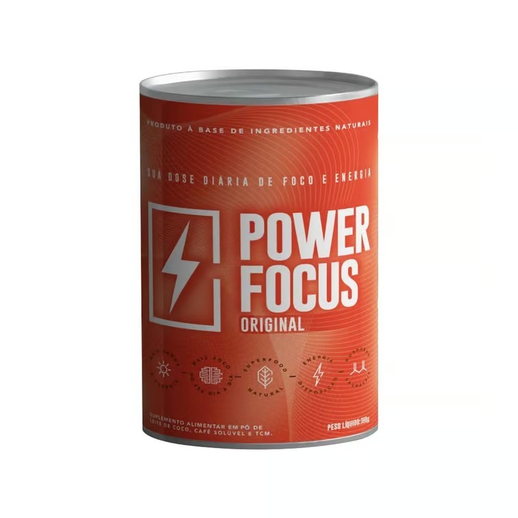 Power Focus Original - Lata 380g | Shopee Brasil