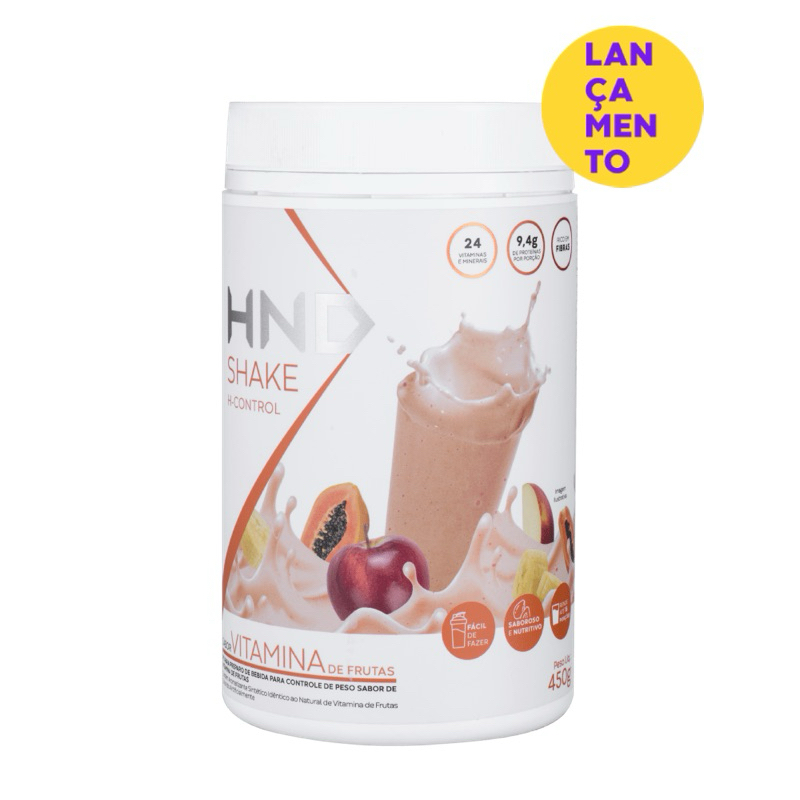 Shake H Control Sabor Vitamina de Frutas HND 450g Hinode | Shopee Brasil