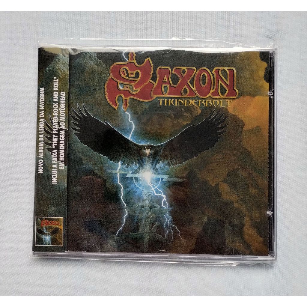 CD Saxon Thunderbolt | Shopee Brasil