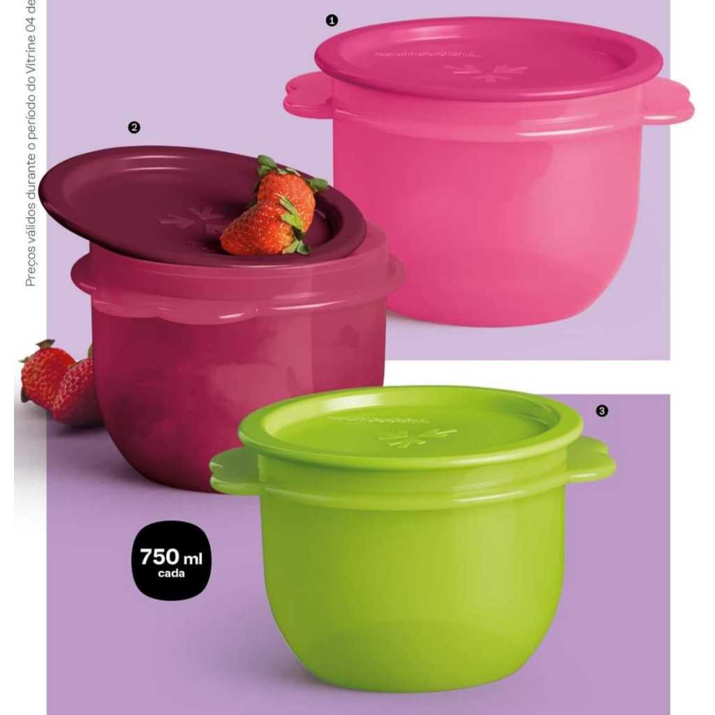 Tupperware Super Mini Instantânea 750ml | Shopee Brasil
