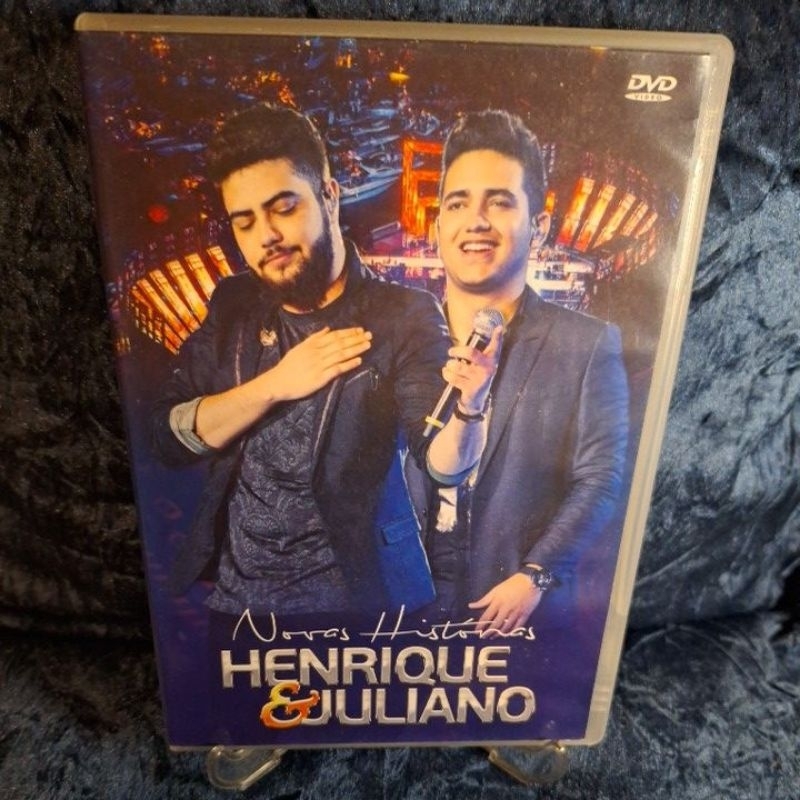 DVD Henrique e Juliano Novas Histórias | Shopee Brasil