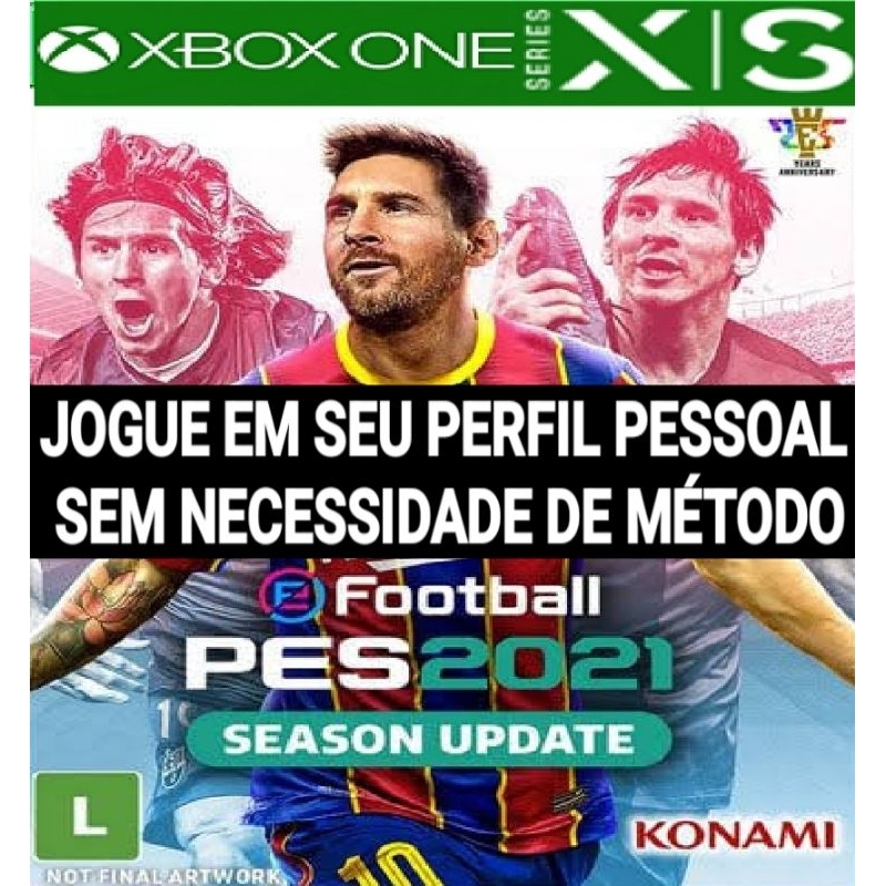 Pes 2021 Xbox One Xbox Series X|S Sem Métodos | Shopee Brasil