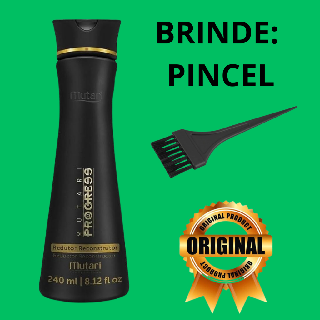 Escova Progressiva Mutari Progress - Selagem- 240ml | Shopee Brasil