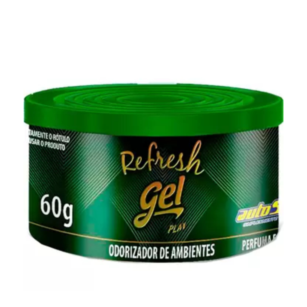 Aromatizante Automotivo Odorizador de Ambientes Refresh Gel Autoshine ...