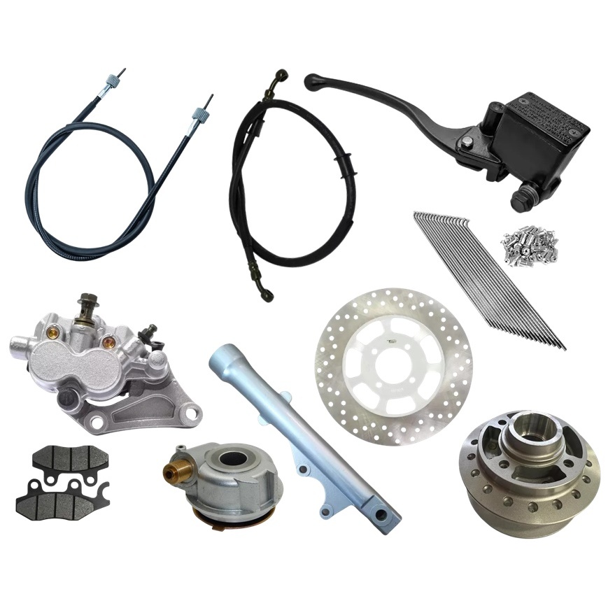 Kit freio dianteiro a Disco YBR 125 2000 até 2008 1º Linha GJB | Shopee Brasil